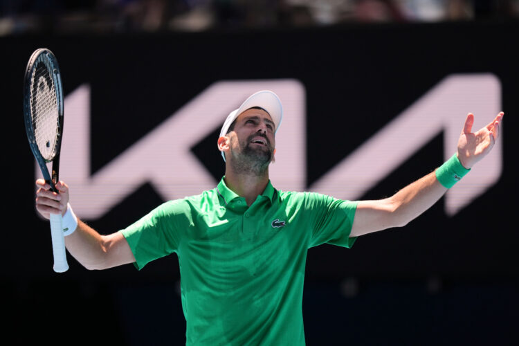 Djokovic one away from 400 Grand Slam match wins; Wawrinka makes ...